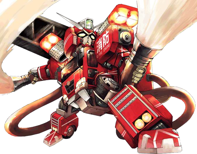Download G-firetruck - Fusion Senki Gundam Bat Rave The Card Battle 2 ...