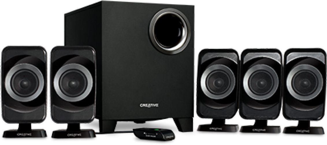 Download 1 Sbs A520 - Creative Inspire T6160 - Full Size PNG Image - PNGkit