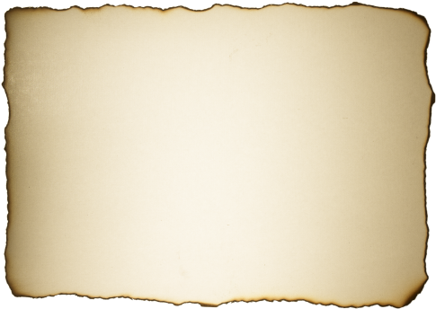 Burnt Paper On Wood Background