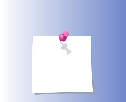 Download Memo, Pin, Thumbtack, Stickies, Pink - Pin Mading - Full Size ...