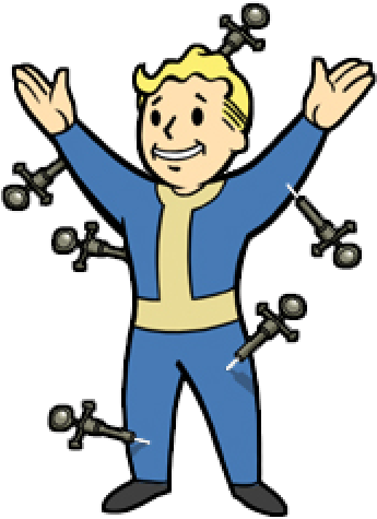Download Vault Boy - Vault Tec Boy Perks - Full Size PNG Image - PNGkit