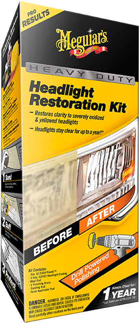 Download G2980 Heavy Duty Headlight Restoration Kit - Meguiars Heavy ...