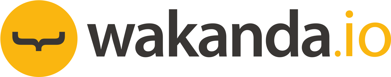 Download File - Logo-wakanda - Io - Wakanda - Full Size PNG Image - PNGkit