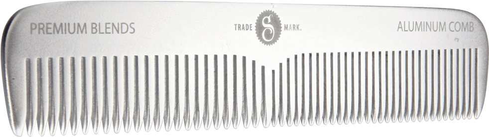 Download Deluxe Metal Large Comb - Deluxe Metal Comb - Full Size PNG ...