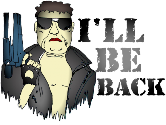 Download Terminator Arnold I'll Be Back - Sat & Baf! Memories Of A ...