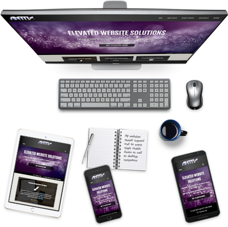 Download Responsive Website Design - Computer Hardware - Full Size PNG ...