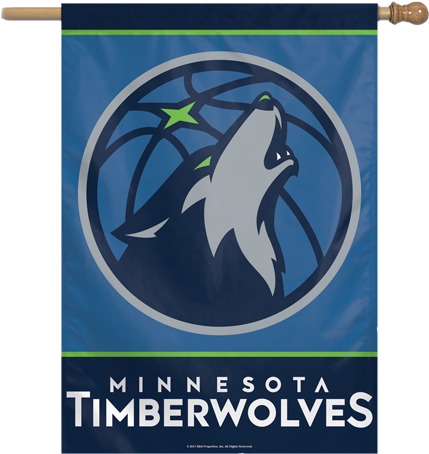 Download Minnesota Timberwolves Vertical Banner - Minnesota ...