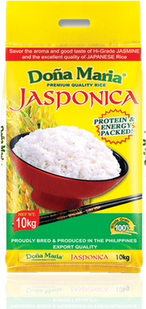 Download Jasponica White Rice - Dona Maria Rice - Full Size PNG Image ...