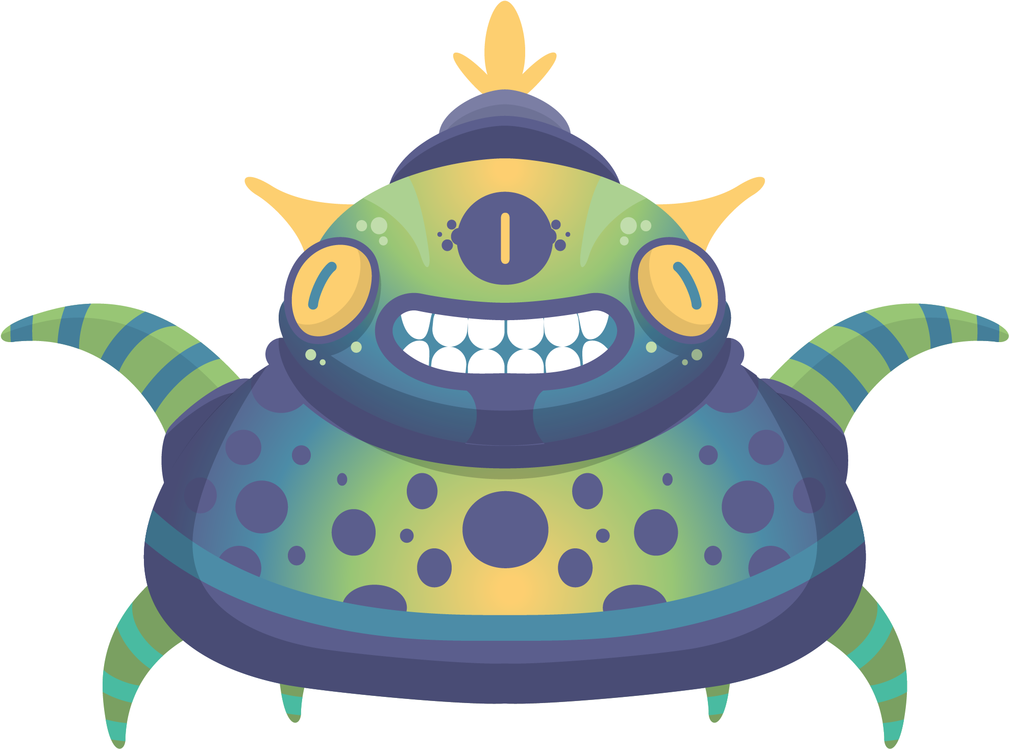 Download Cute Monster Pack - Design - Full Size PNG Image - PNGkit