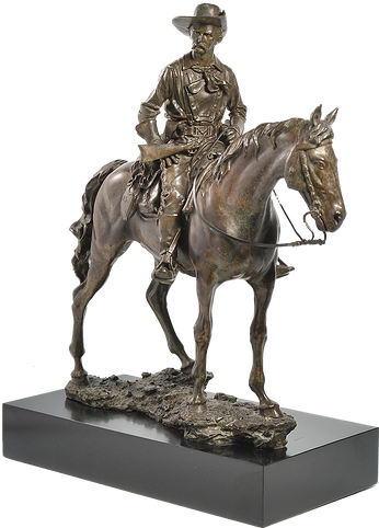 Download General Custer - Sculpture - Full Size PNG Image - PNGkit