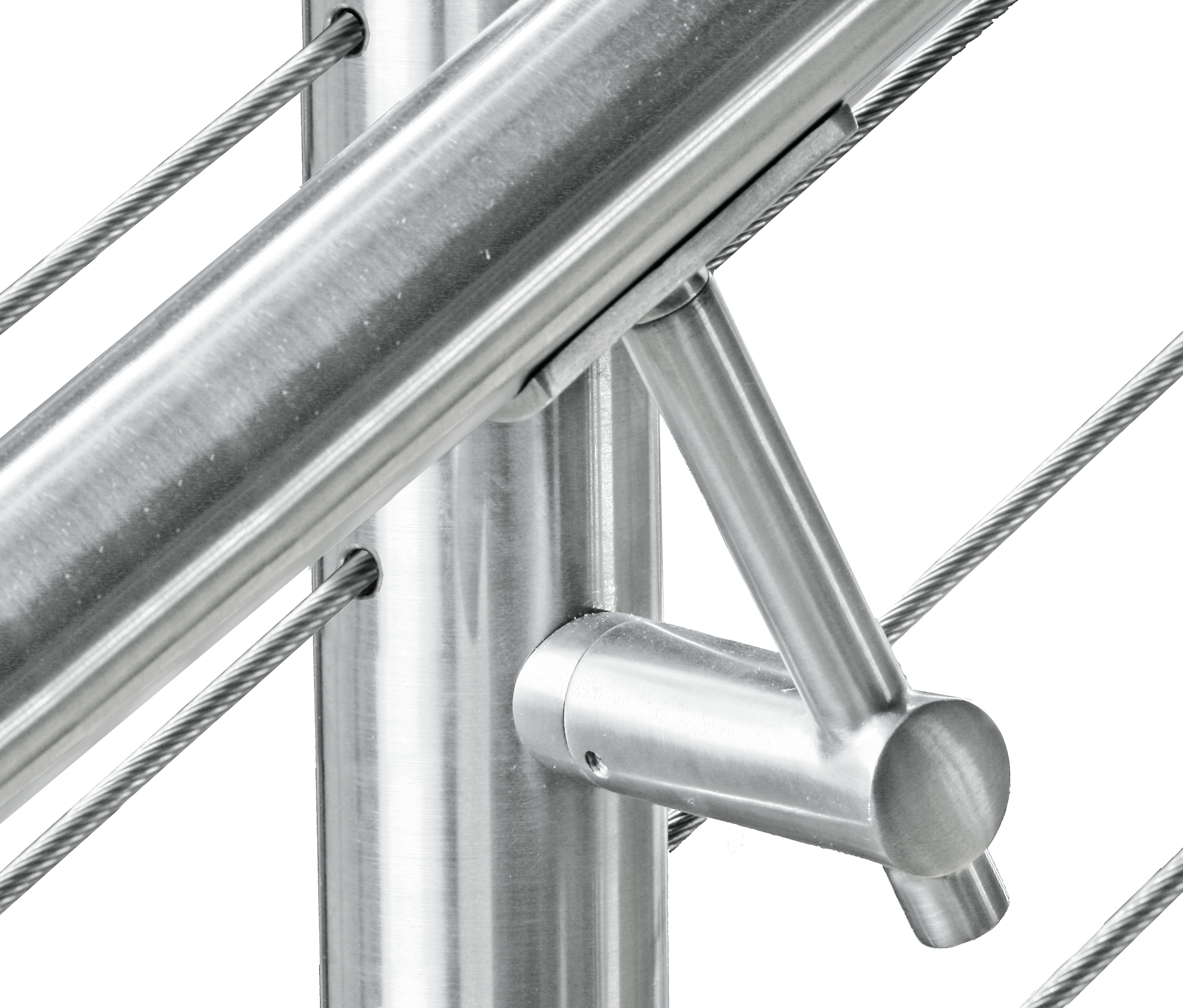Download Handrail To Post Connector Bracket - Handrail - Full Size PNG ...