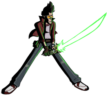 Download Travis Touchdown - Full Size PNG Image - PNGkit