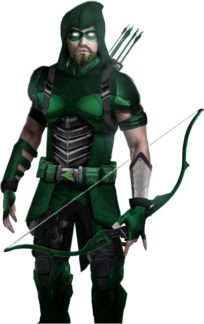 Download Dceu Green Arrow [bearded] - Green Arrow - Full Size PNG Image ...