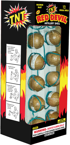 Download 12 Shot Red Devil - Full Size PNG Image - PNGkit