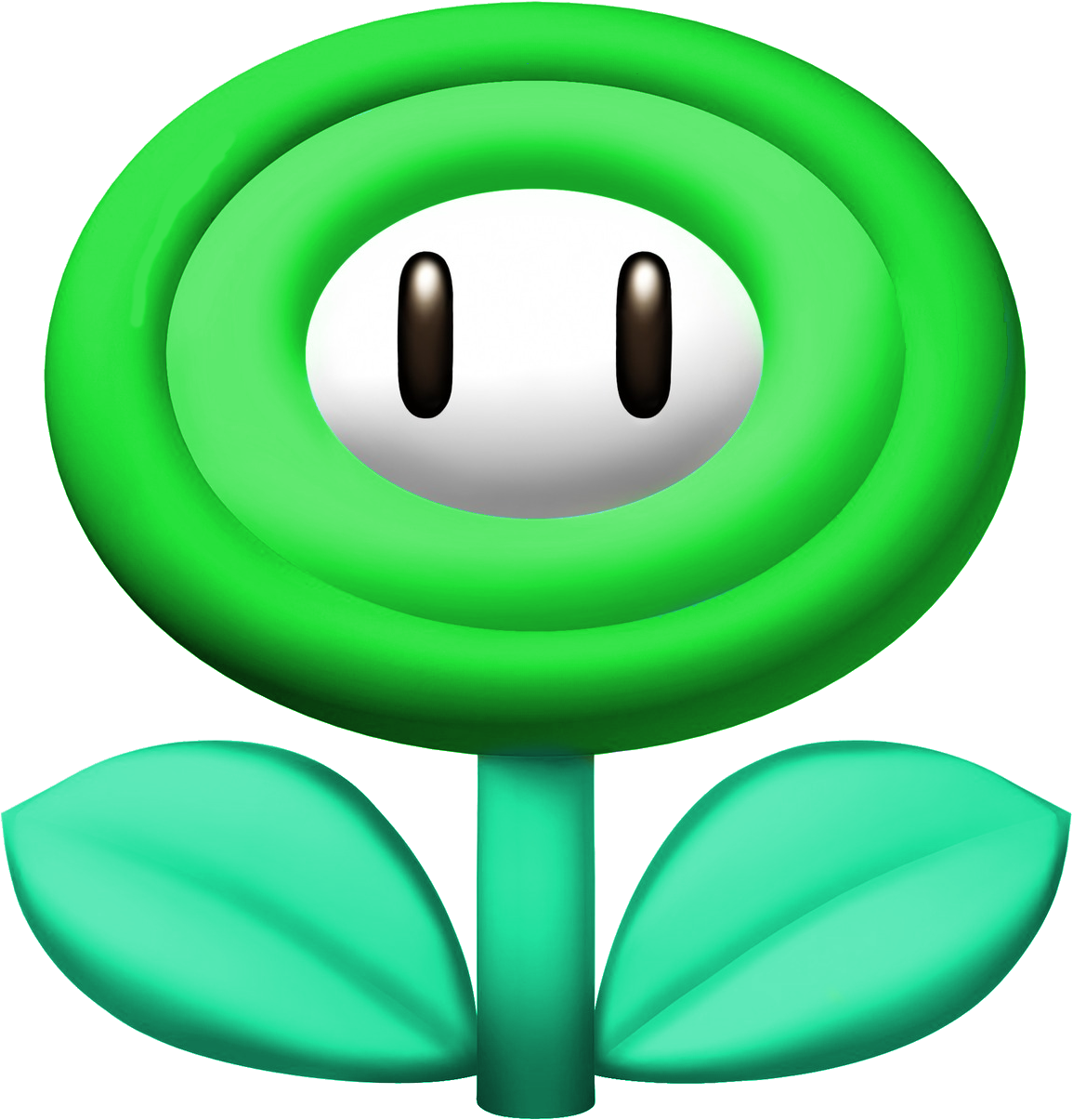 Download The Vine Flower Nsmb2 - Super Mario Flower - Full Size PNG ...