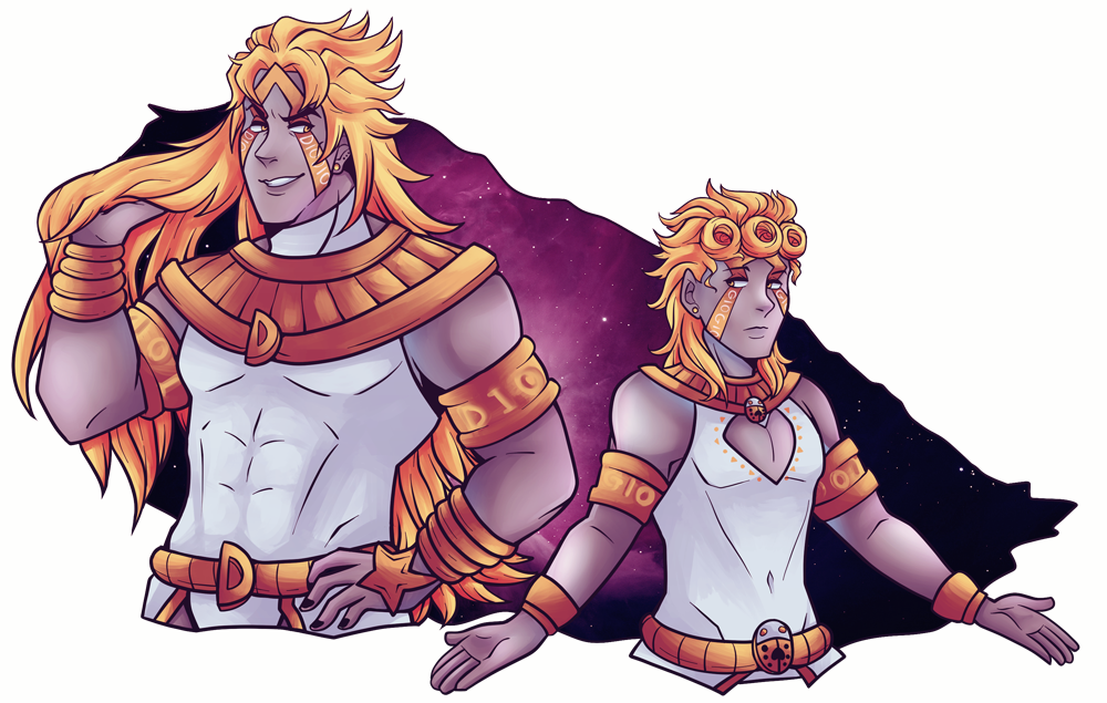 Download Jojo's Bizarre Adventure - Jojo Dio And Giorno - Full Size PNG ...