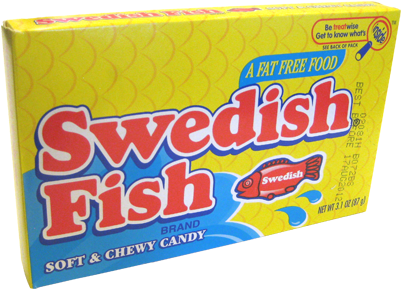 Download Swedish Fish - Swedish Fish 3.1 Oz - Full Size PNG Image - PNGkit