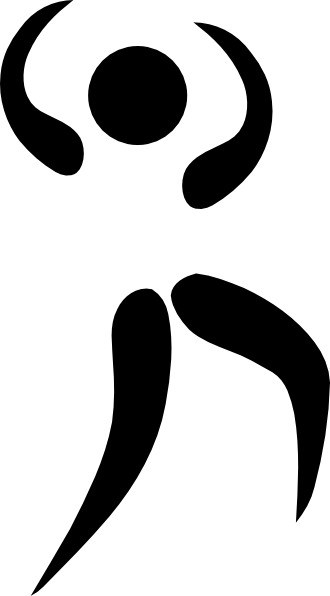 Download Long Jump Clip Art At Clker - Olympic Long Jump Pictogram ...