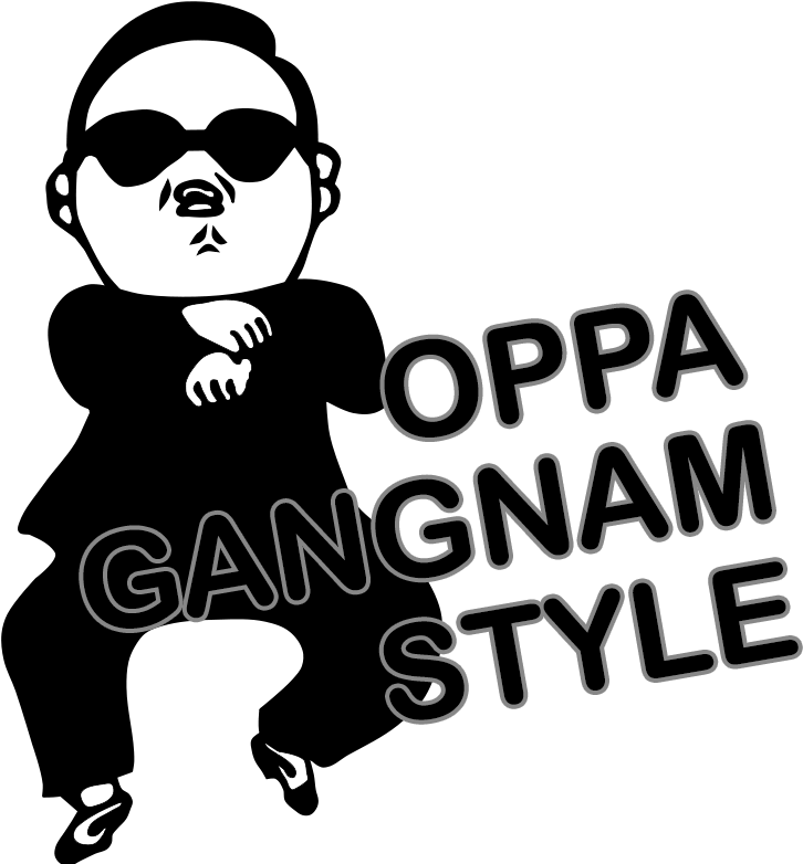 Download Transparent Psy Gangnam Style Logo - PNGkit