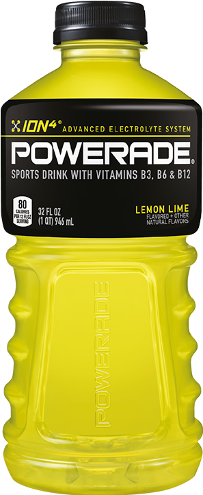 Download Yellow Powerade - Powerade 20 Oz - Full Size PNG Image - PNGkit