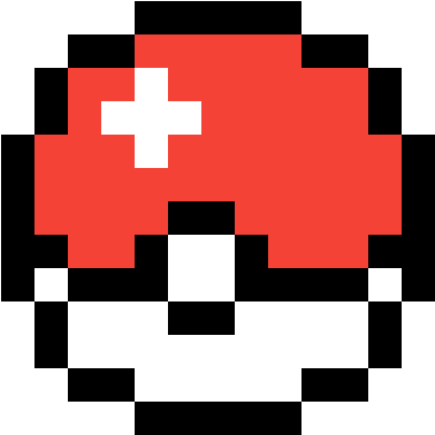 Download Pokeball - 8 Bit Png Gif - Full Size PNG Image - PNGkit