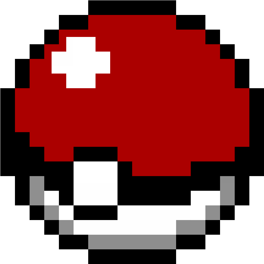 Download Pokeball - Master Ball Sprite Png - Full Size PNG Image - PNGkit