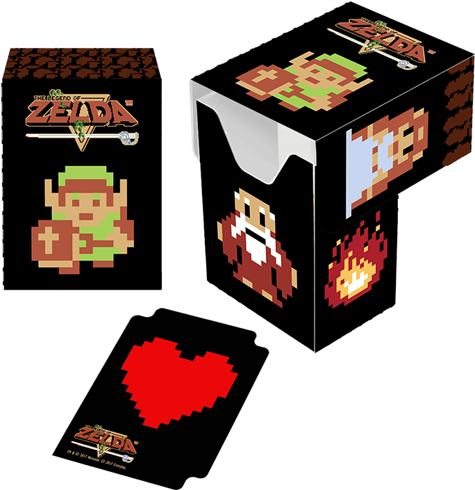 Download Legend Of Zelda Deck Box: 8-bit - Full Size PNG Image - PNGkit