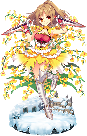 Download Best Flower Knight Girl, Top - Flower Knight Girl Oncidium ...