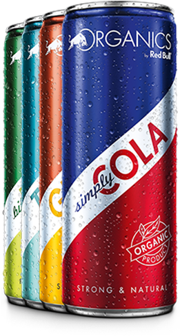 Download Organics By Red Bull - Red Bull Organics Cola - Full Size PNG ...