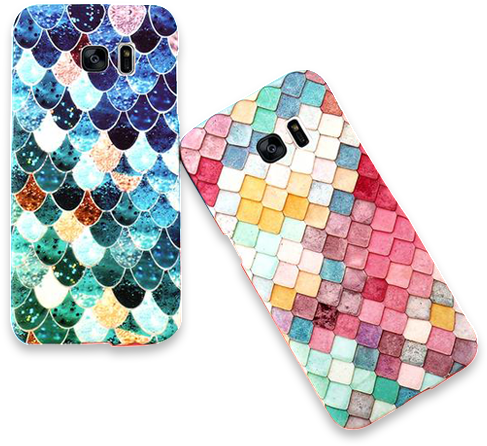 Download Luminous Fish Scale Phone Shell Cases For Samsung - Motifs Set ...
