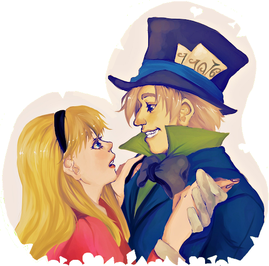 Download Photo - Mad Hatter And Alice Dc - Full Size PNG Image - PNGkit