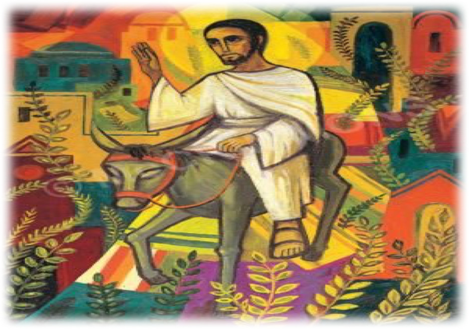 Download On Sunday We Celebrated Palm Sunday - Painting - Full Size PNG ...