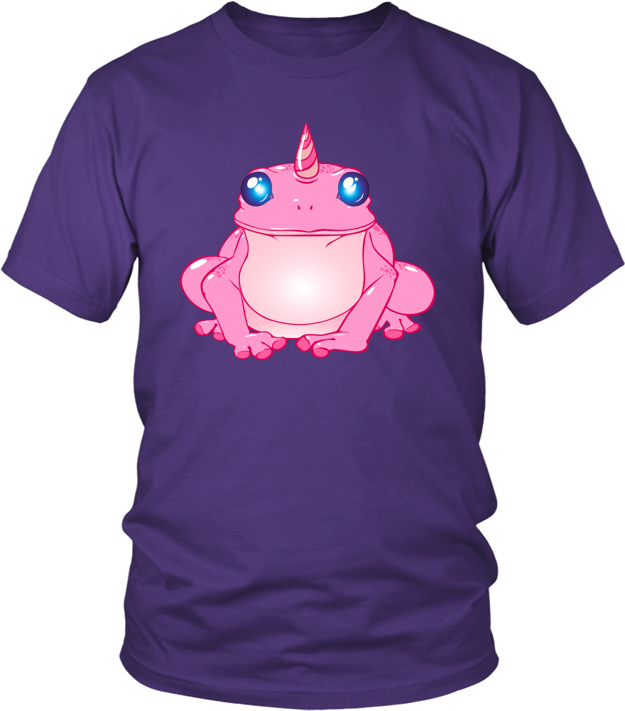Download Pink Unicorn Frog Shirt - Unicorn Frog T-shirt Go Buns! - Full ...