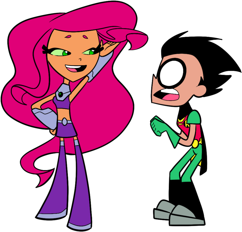 Download Starfire Raven Beast Boy Robin Cyborg - Teen Titans Request ...