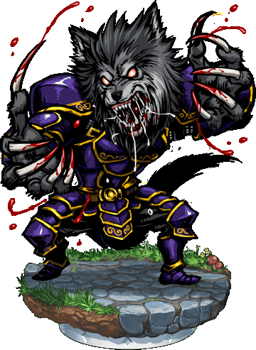 Download Neuri, Howling Wolfman Ii Figure - Full Size PNG Image - PNGkit
