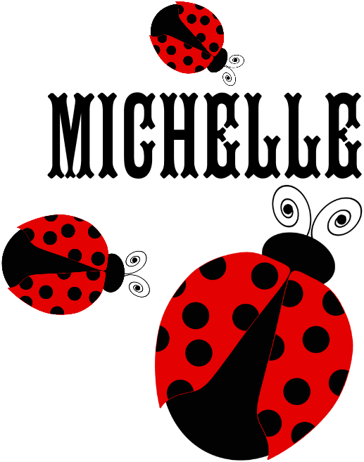 Download Front Design - Cute Red Black Ladybugs Name Throw Blanket ...