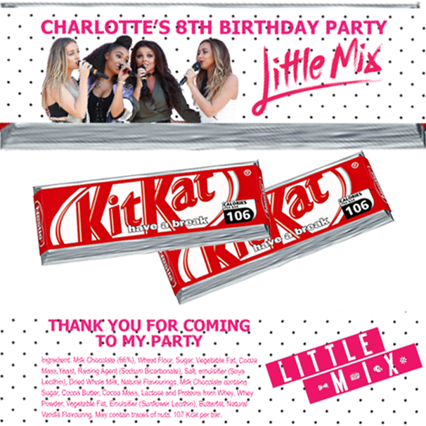 Download Little Mix Kitkat Wrappers - Kit Kat - Full Size PNG Image ...