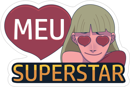 Download Viber Sticker «superstar - Star - Full Size PNG Image - PNGkit