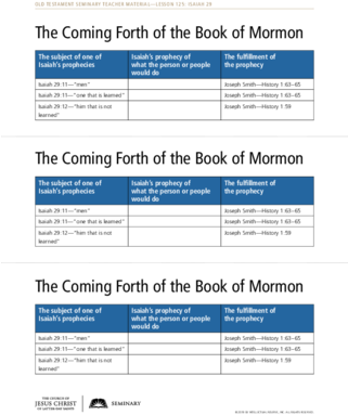 Download The Coming Forth Of The Book Of Mormon Handout - Medicine ...