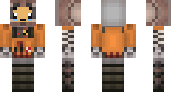 Download Minecraft Skin Walle - Skin Minecraft Pvz 2 - Full Size PNG ...
