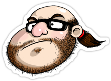 Download Next Up Is The “neckbeard” Sticker - Neckbeard - Full Size PNG ...