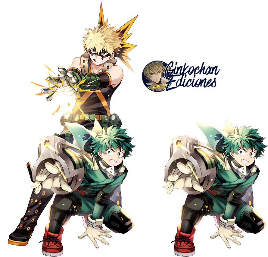 Download Transparent My Hero Academia Bakugou Fan Art - PNGkit