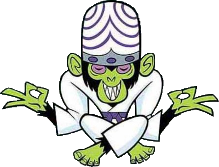 Download Mojo Jojo Yoga - Power Puff Girls Enemy - Full Size PNG Image ...