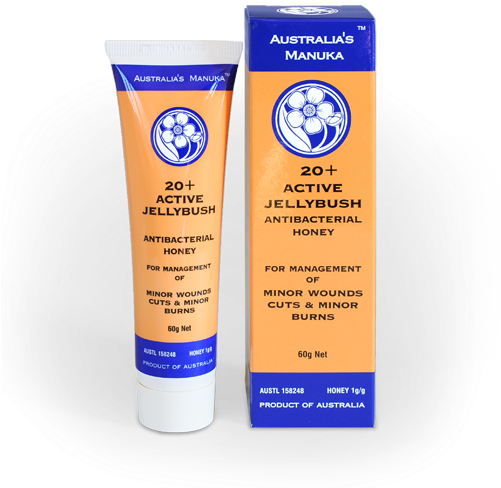 Download Active Jellybush Honey 20 Plus 60g Tube - Australia's Manuka ...