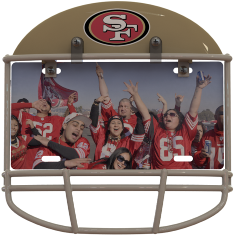 Download San Francisco 49ers Helmet Frame - Fanmats San Francisco 49ers ...