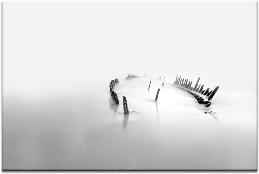 Download Into The Mist - Framed Canvas Art - Into The Mist By Mel ...