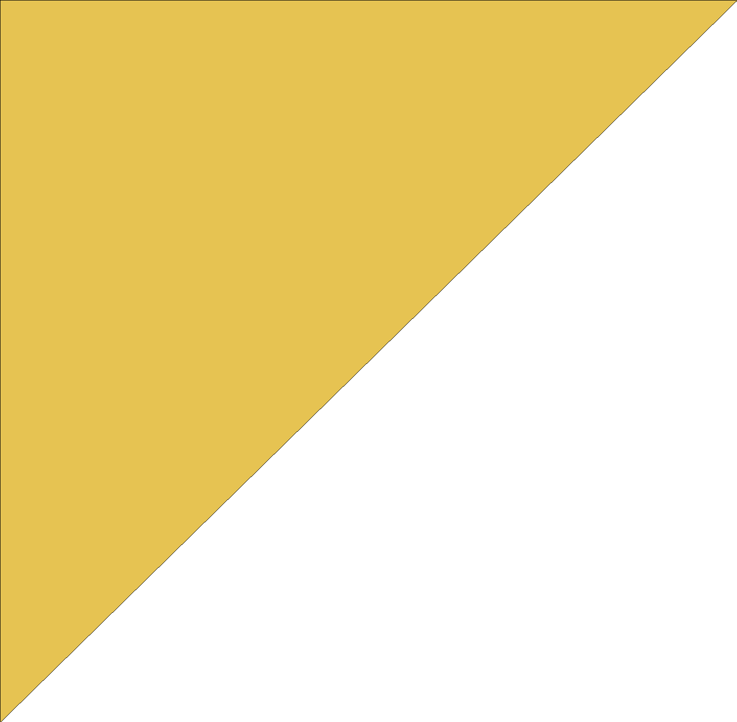 Download Commonwealth Triangle Yellow - Yellow Right Triangle Png ...