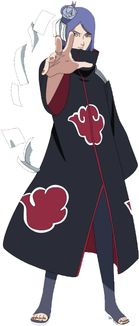Download Konan Akatsuki - Png - Konan Render - Full Size PNG Image - PNGkit