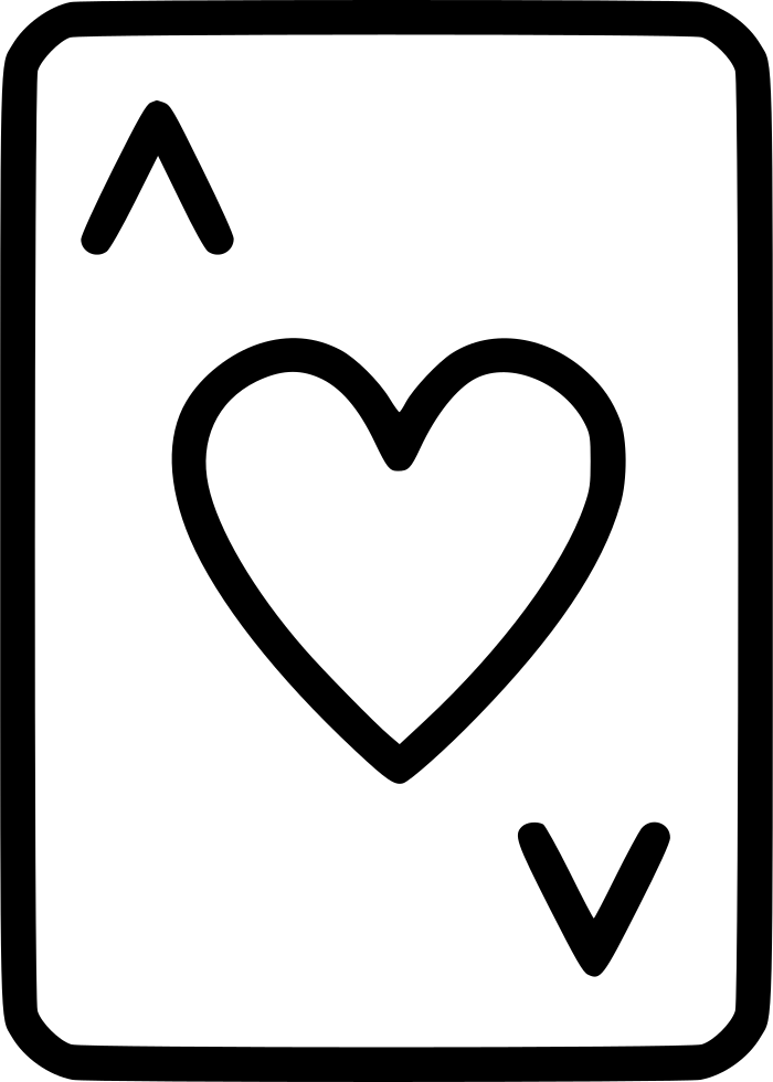 Download Ace Hearts - - Naipe Icon Png - Full Size PNG Image - PNGkit