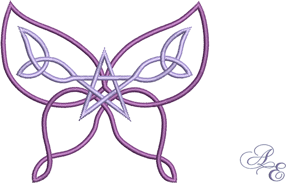 Download Celtic Knot Butterfly - Illustration - Full Size PNG Image ...